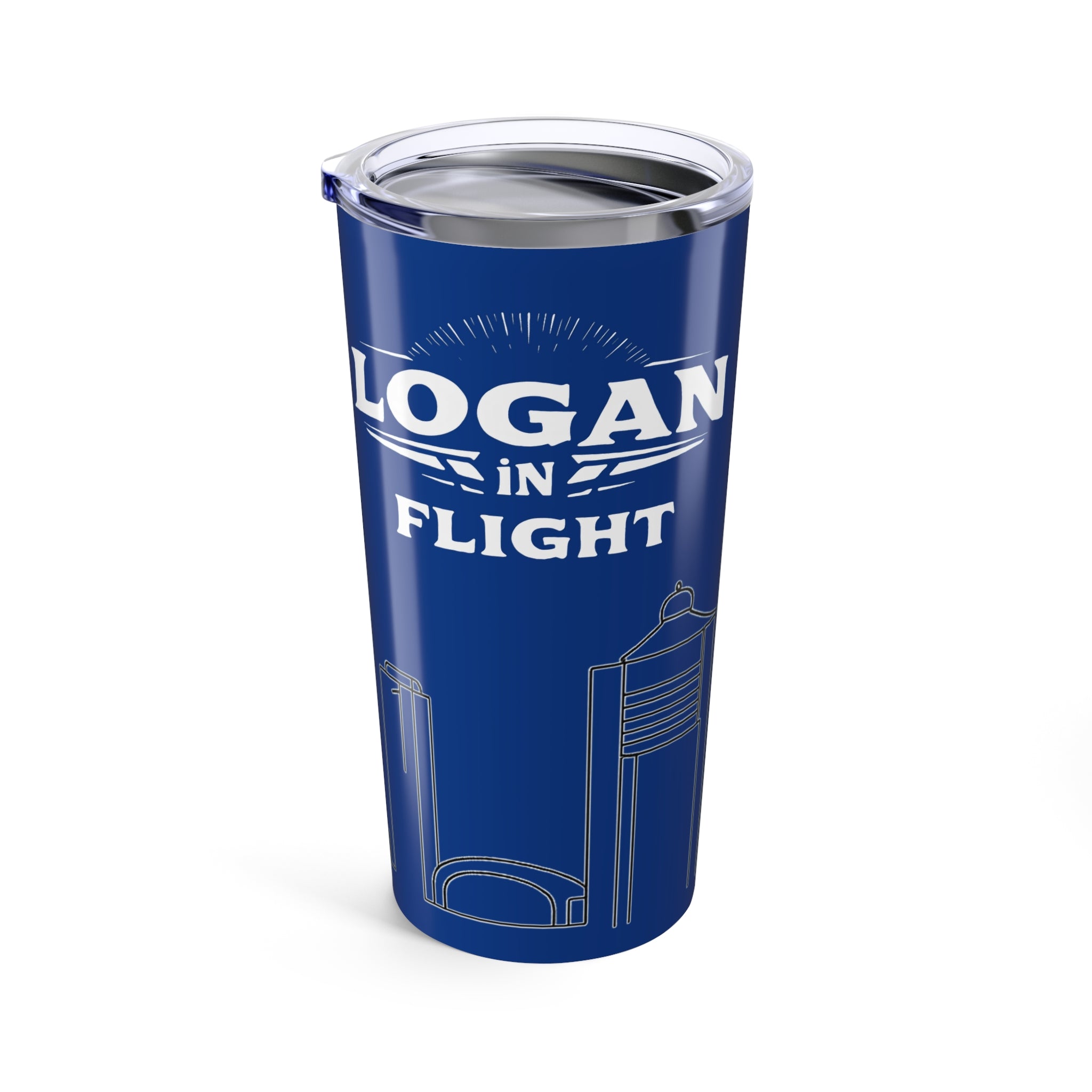 Logan in Flight Tumbler